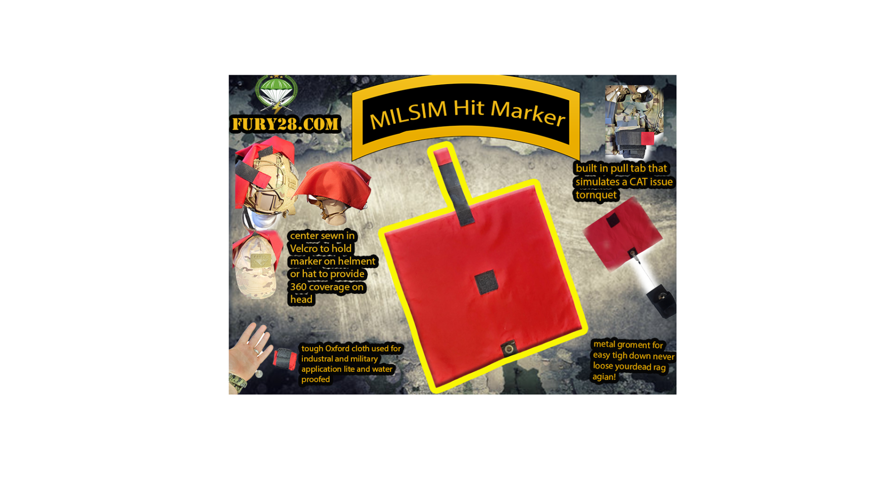 Fury28.com Home of the MILSIM Hit marker (dead rag) for airsoft – fury28